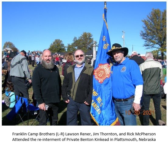Franklin Camp No. 5 – Department of Kansas SUVCW