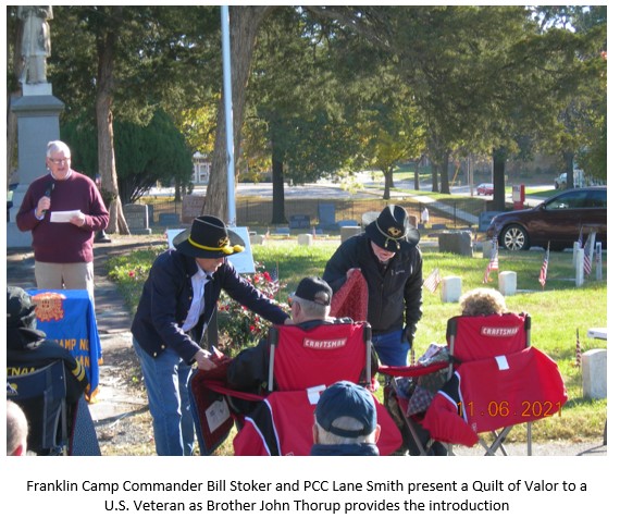 Franklin Camp No. 5 – Department of Kansas SUVCW